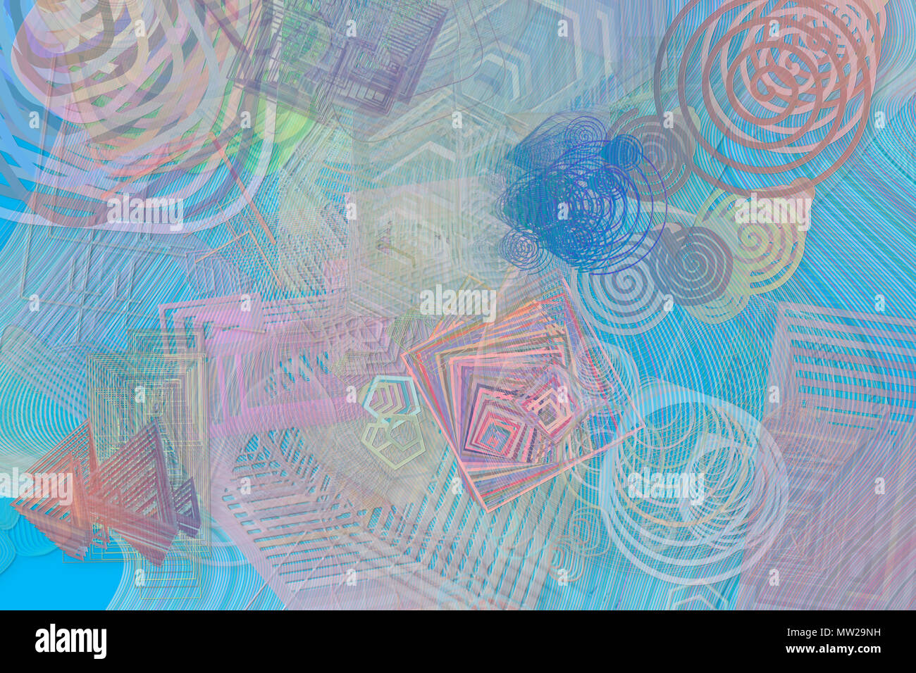 Abstract blended shapes & texture background for web page, graphic ...