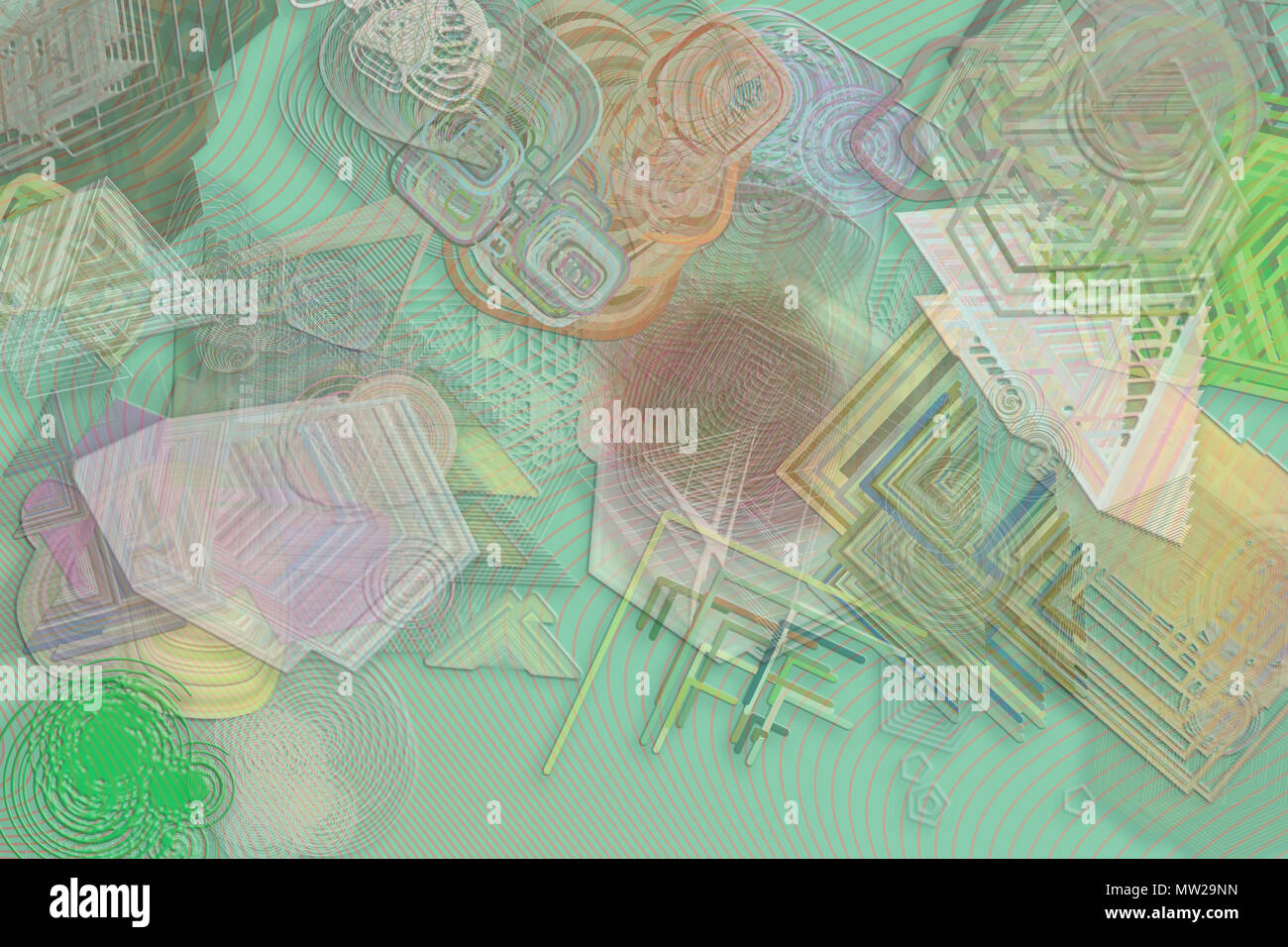 Abstract blended shapes & texture background for web page, graphic ...