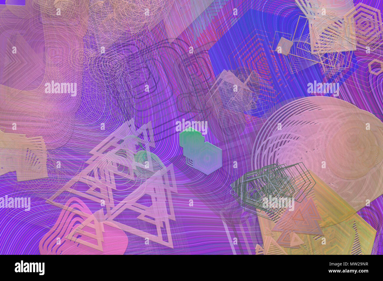 Abstract blended shapes & texture background for web page, graphic ...