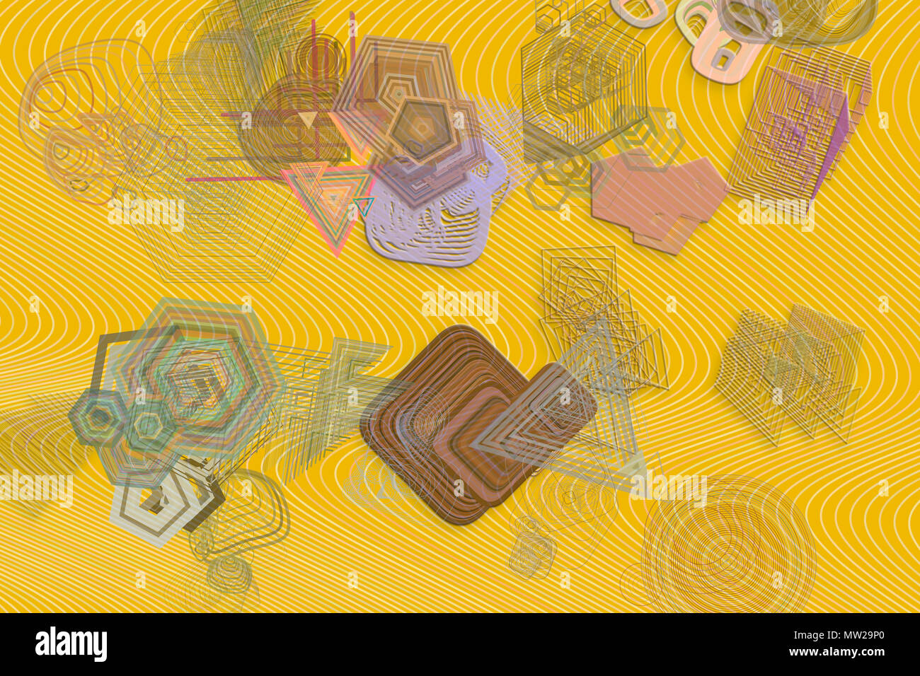 Abstract blended shapes & texture background for web page, graphic ...