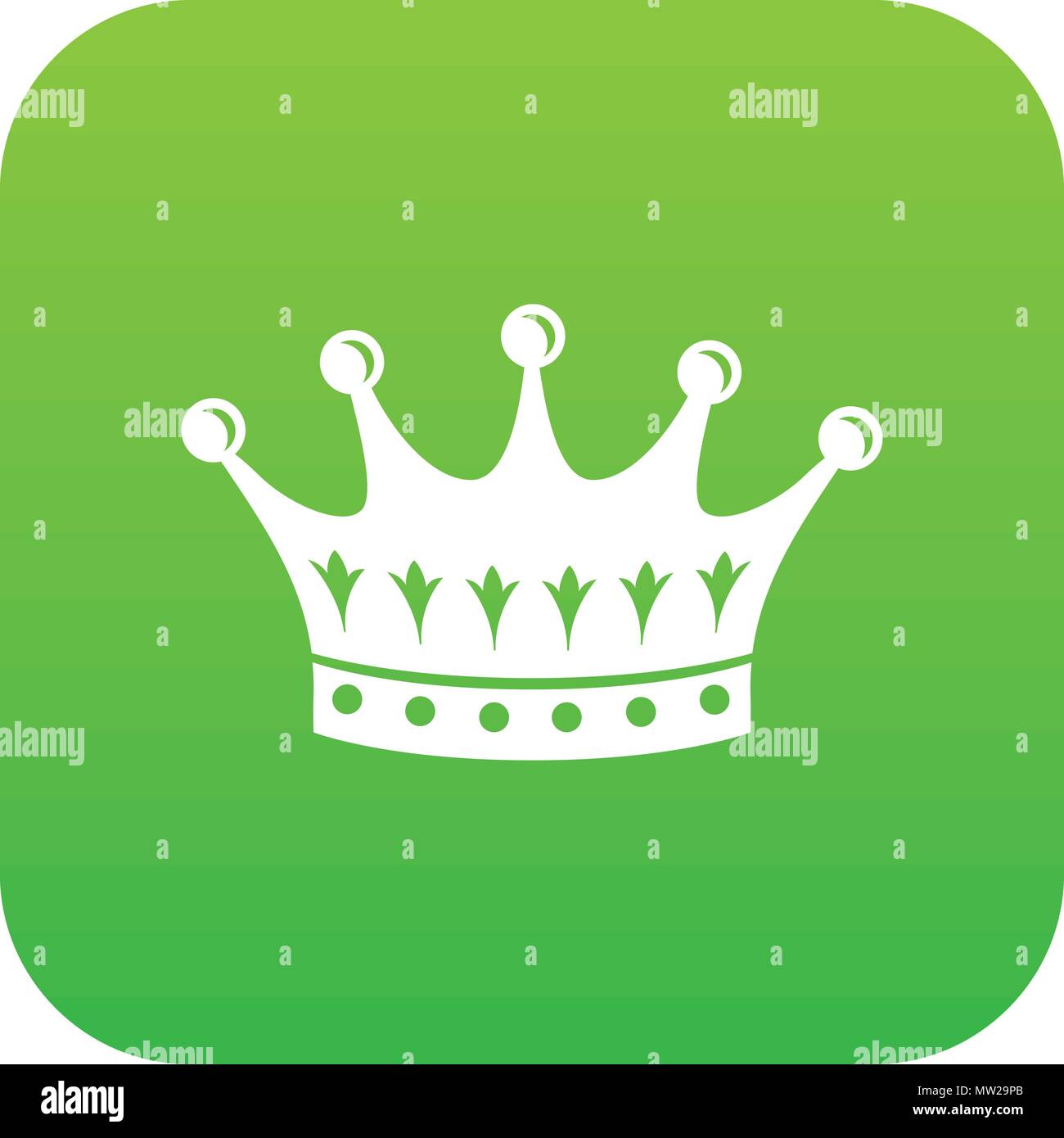Empty throne with crown Stock Vector Images - Alamy
