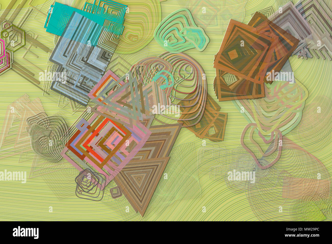 Abstract blended shapes & texture background for web page, graphic ...