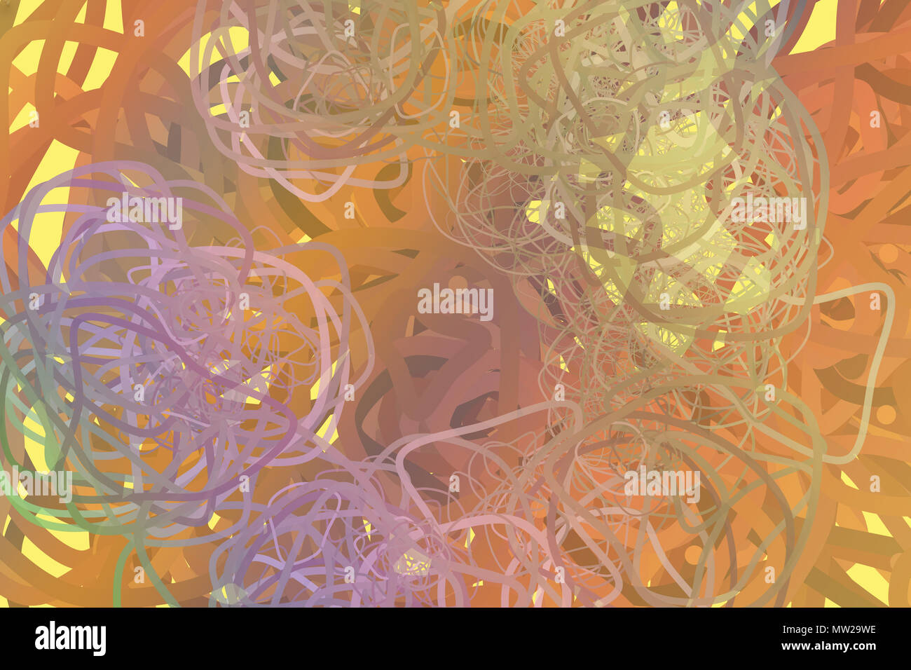 Abstract blended messy shapes for wall art, web page, wallpaper ...