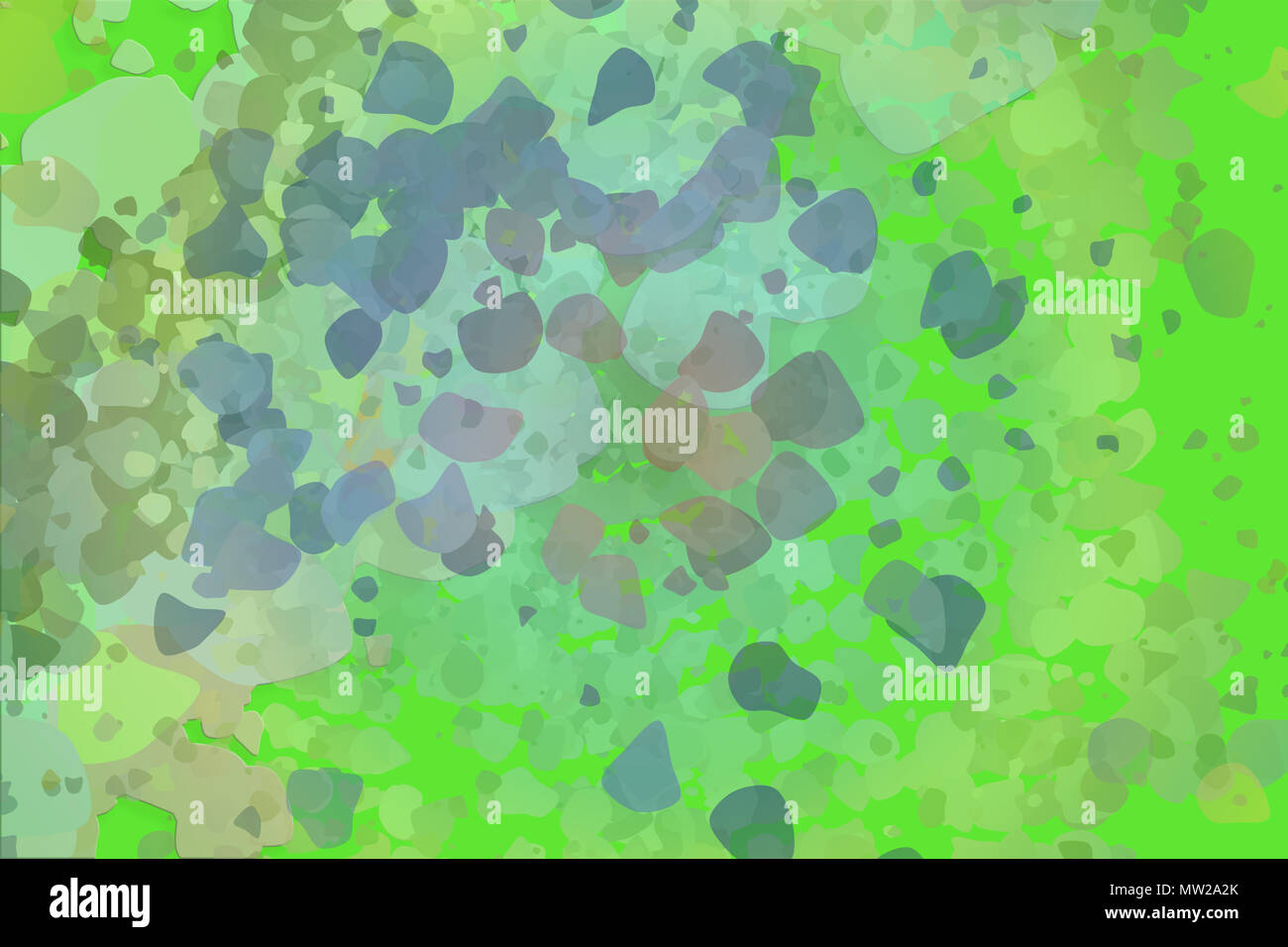Color abstract pattern, generative blended messy shapes, art background ...