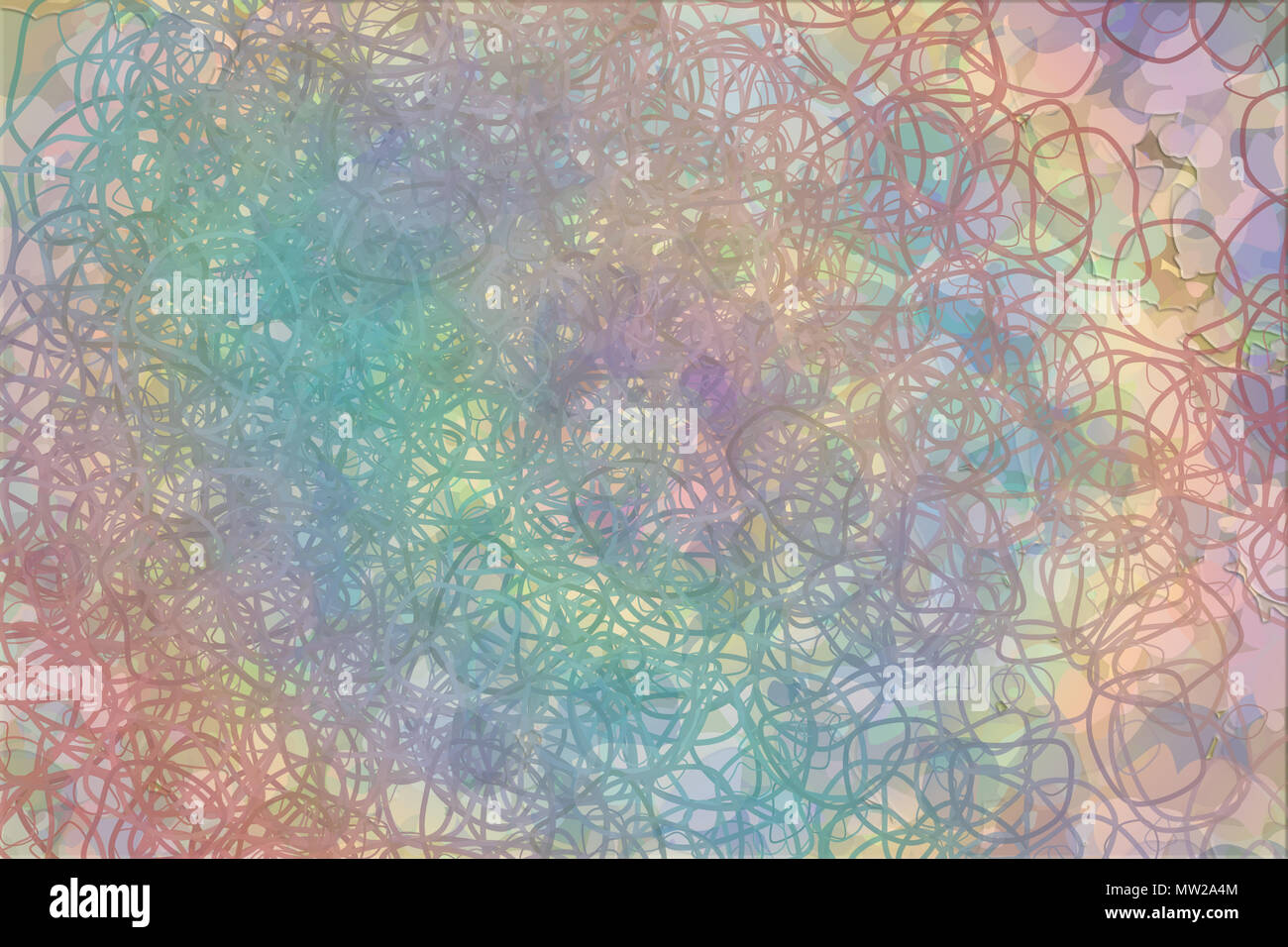 Artistic blended messy shapes background pattern abstract Stock Photo ...