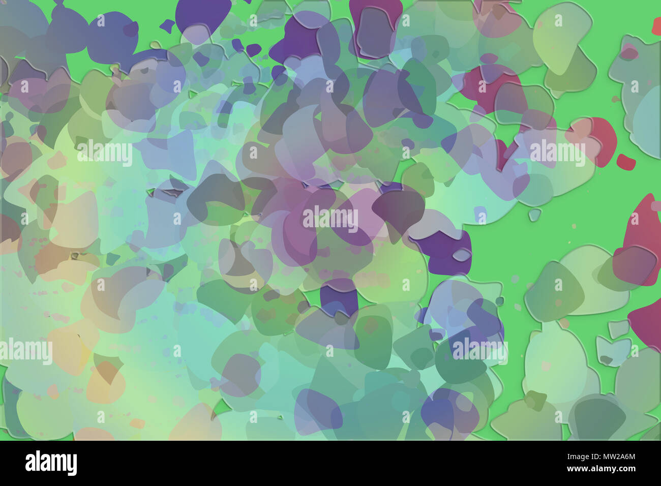 Artistic blended messy shapes background pattern abstract Stock Photo ...