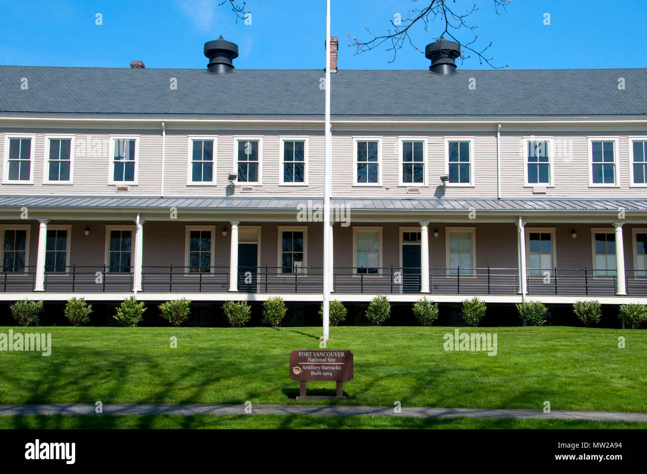 Artillery Barracks, Fort Vancouver National Historic Site, Vancouver ...
