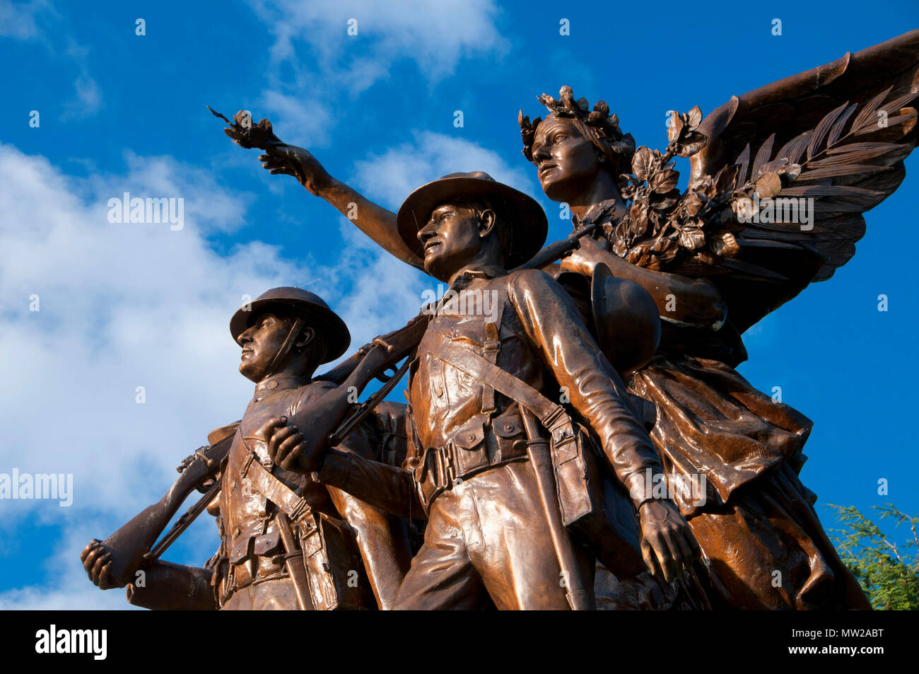 Winged Victory Monument, State Capitol Mall, Olympia, Washington Stock ...