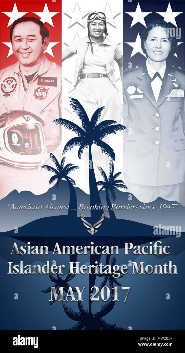 Asian American Pacific Islander Heritage Month Poster Stock Photo - Alamy