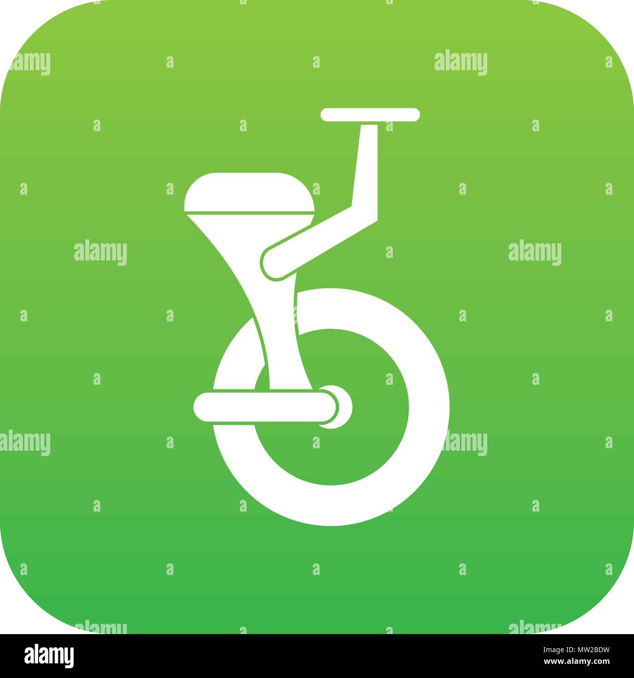Solo wheel icon digital green Stock Vector Image & Art - Alamy
