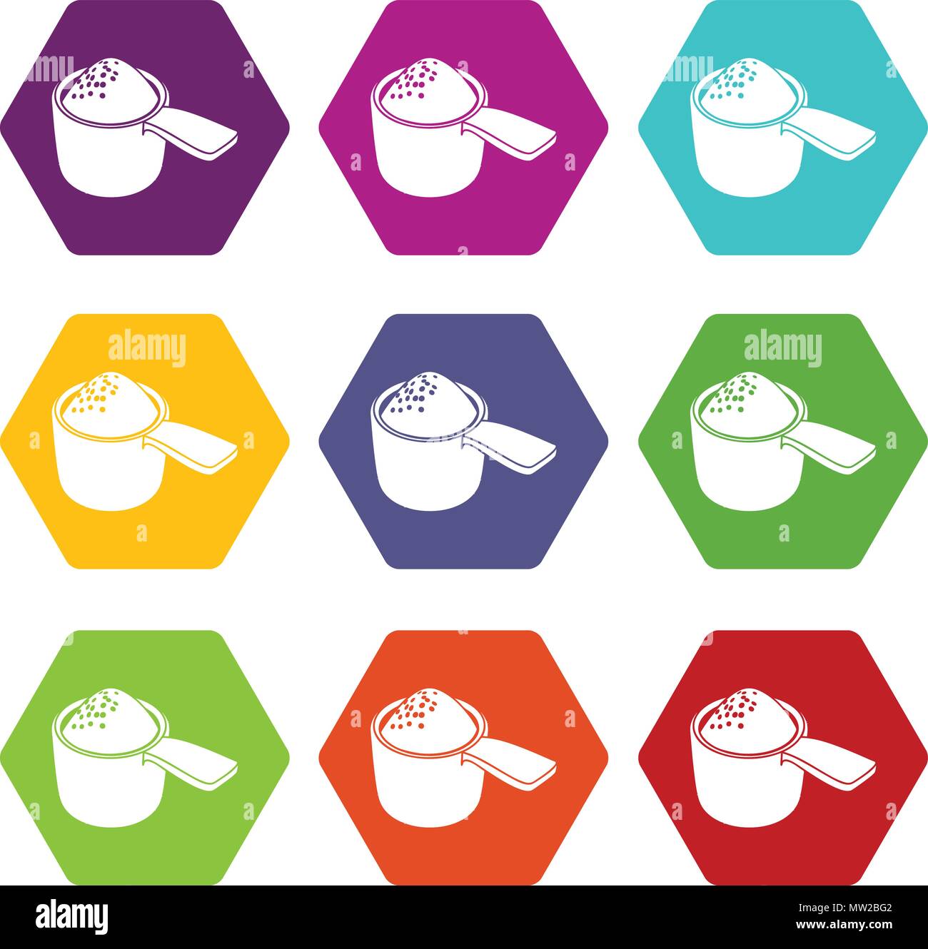 Detergent dose icons set 9 vector Stock Vector Image & Art - Alamy