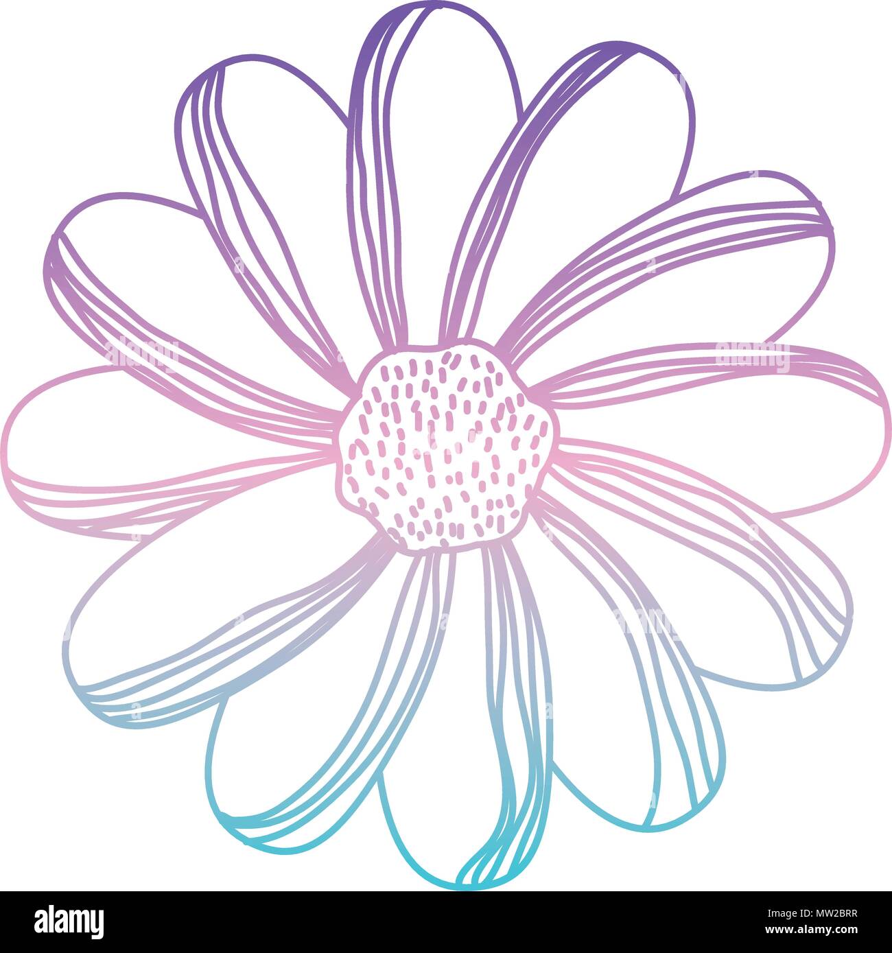 beautiful flower decorative icon Stock Vector Image & Art - Alamy
