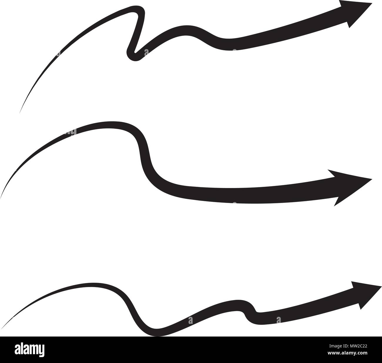 Arrow vector illustration icon Template design Stock Vector Image & Art ...