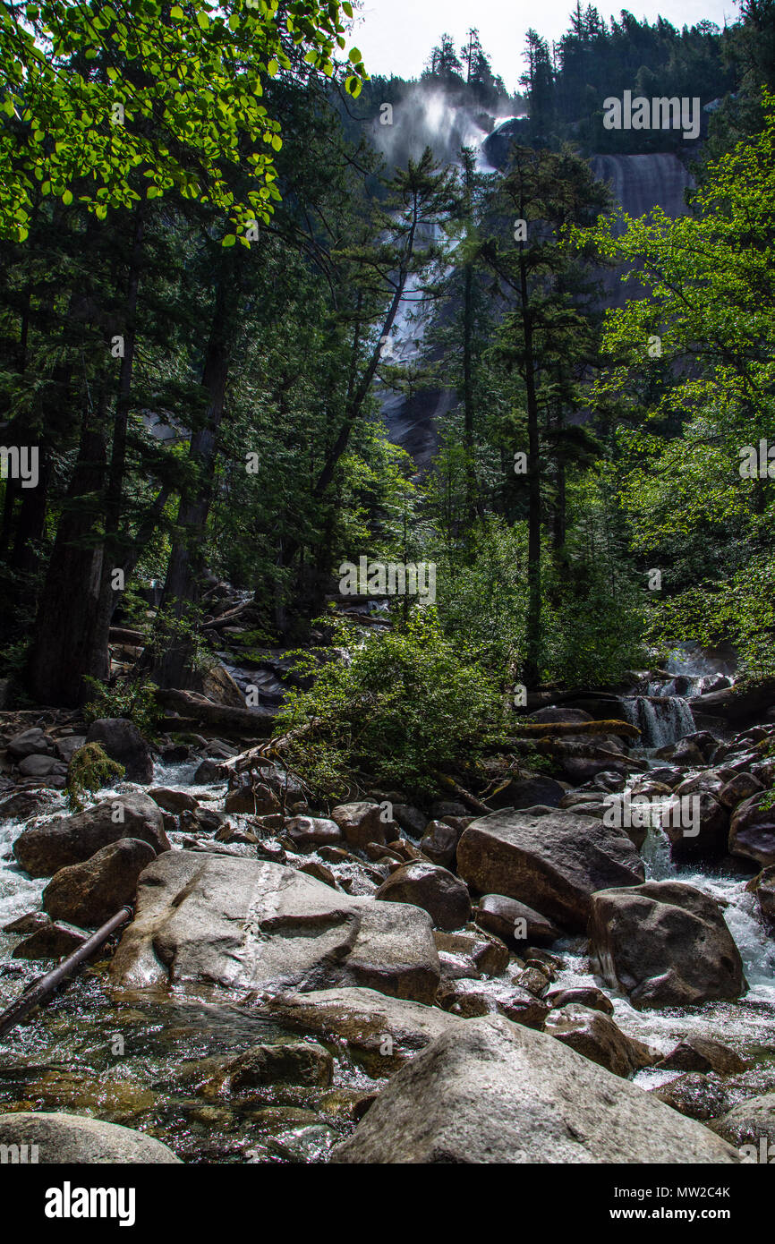 Shannon falls vancouver waterfall hi-res stock photography and images ...