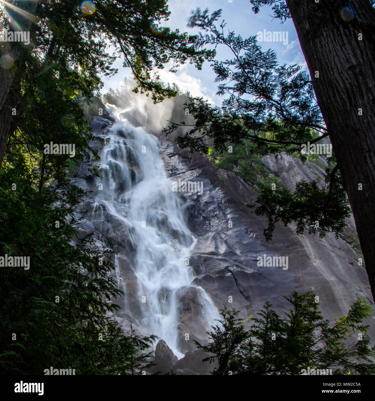 Shannon falls vancouver waterfall hi-res stock photography and images ...