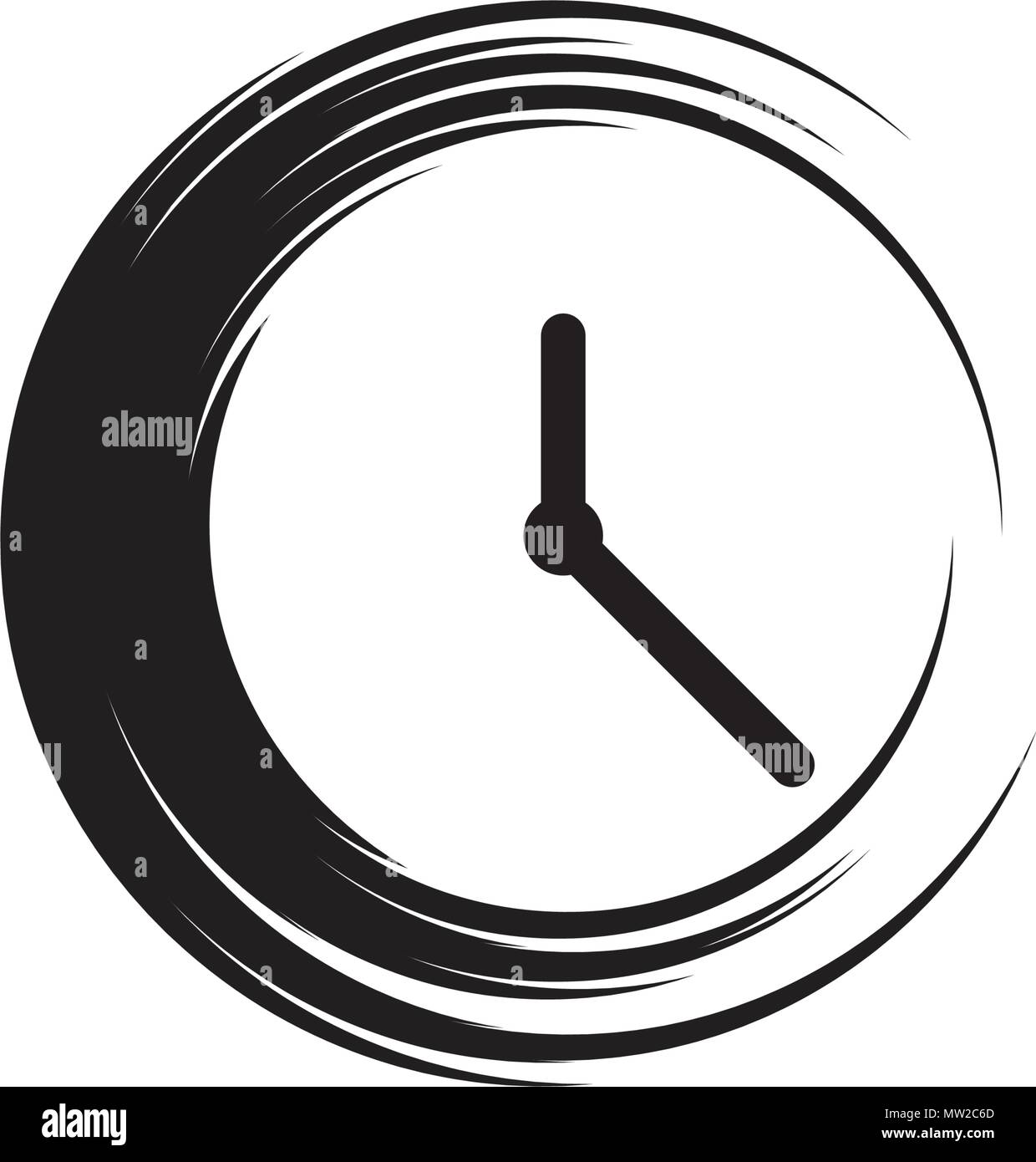 Simple clock face hi-res stock photography and images - Alamy