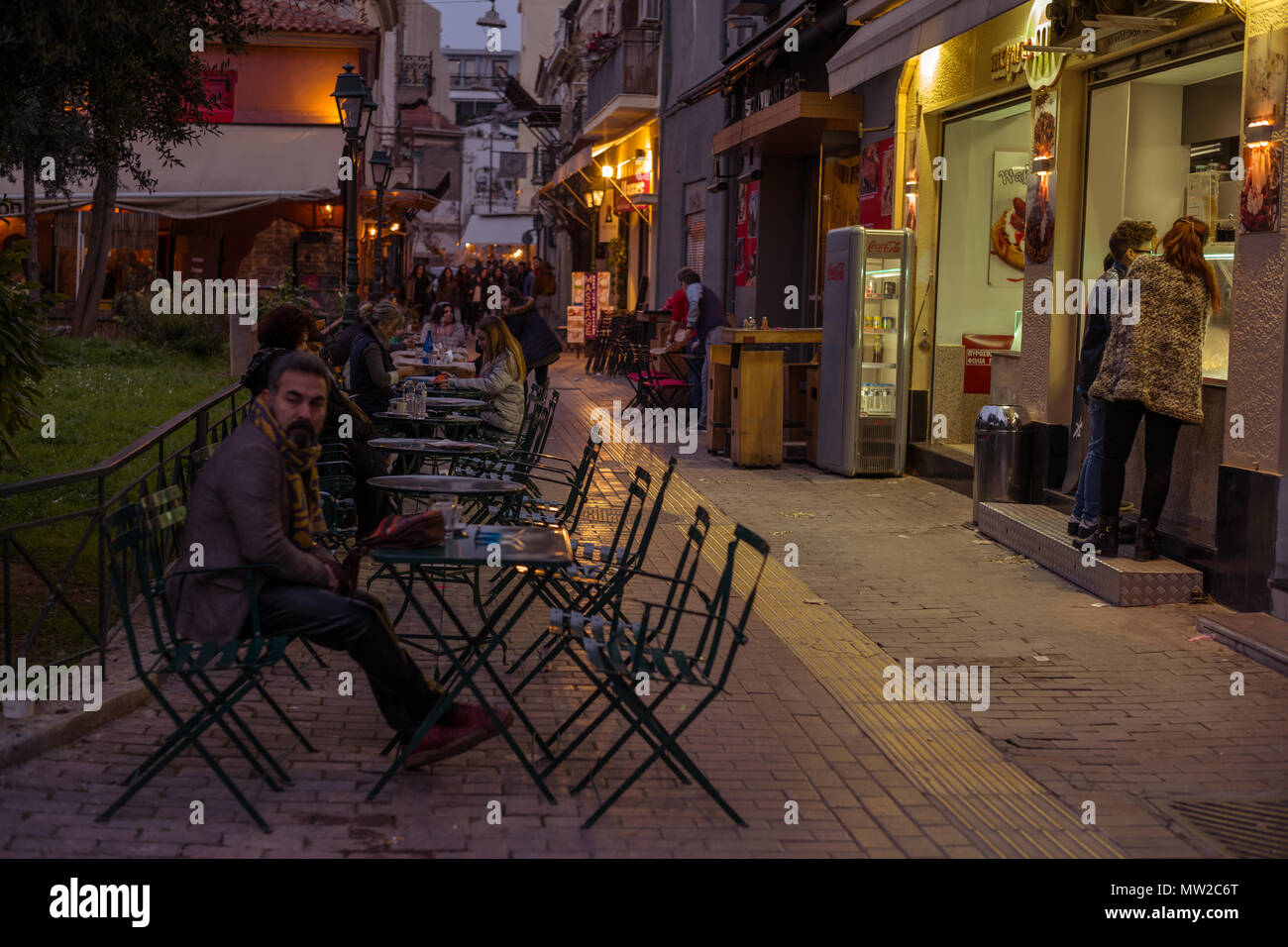 Alley lights hi-res stock photography and images - Alamy