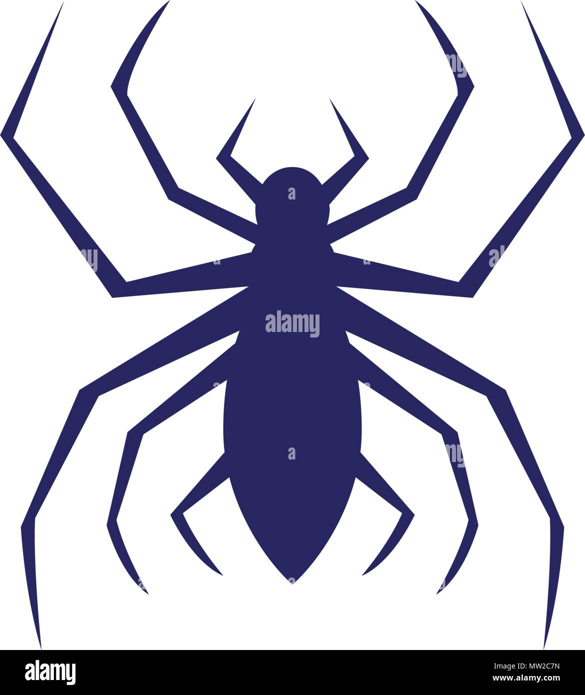 Spider Logo design vector illustration design template Stock Vector ...