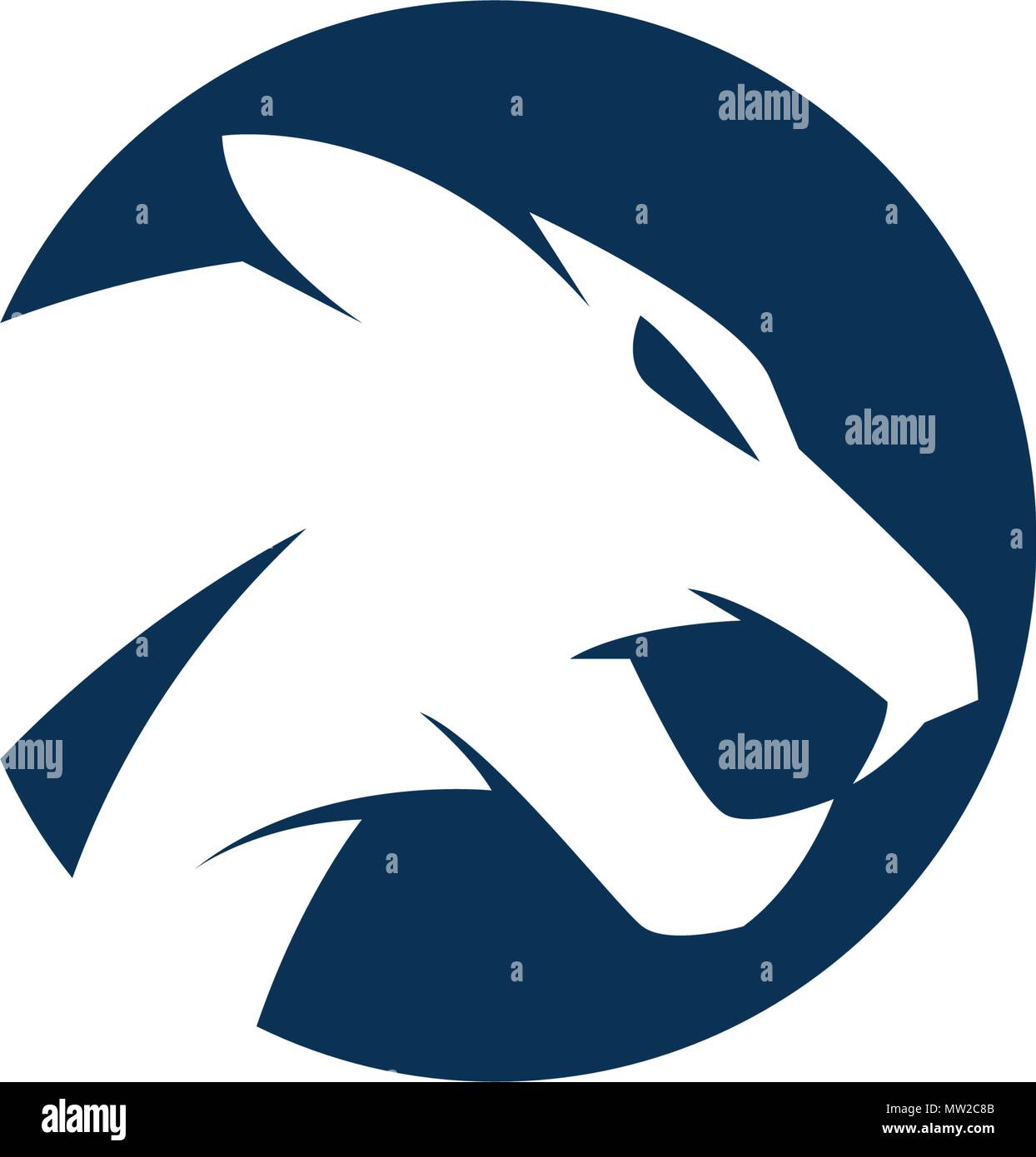 Puma Logo design vector illustration design template Stock Vector Image ...