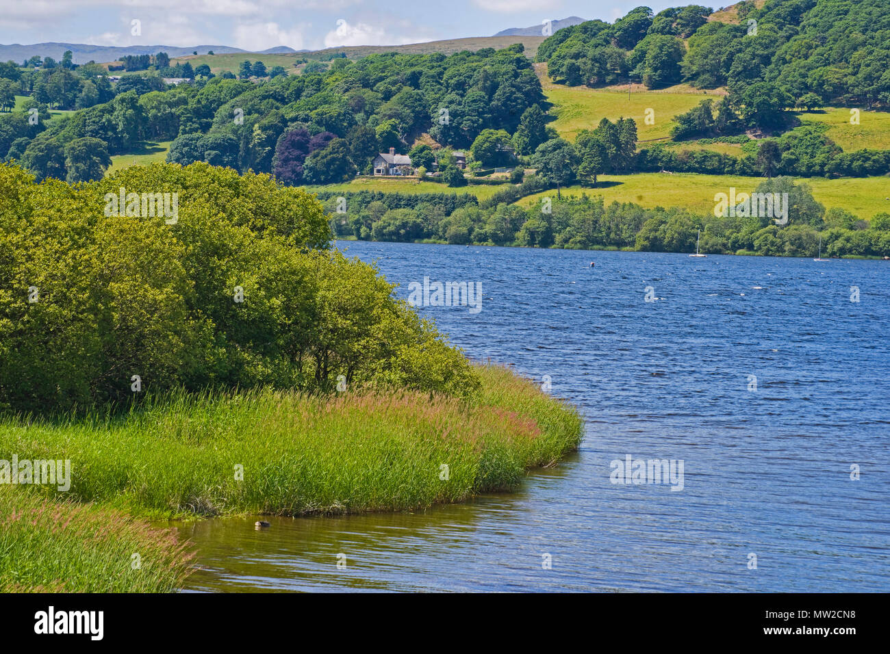 Lake Bala, Gwynedd, Snowdonia, north Wales, UK Stock Photo - Alamy