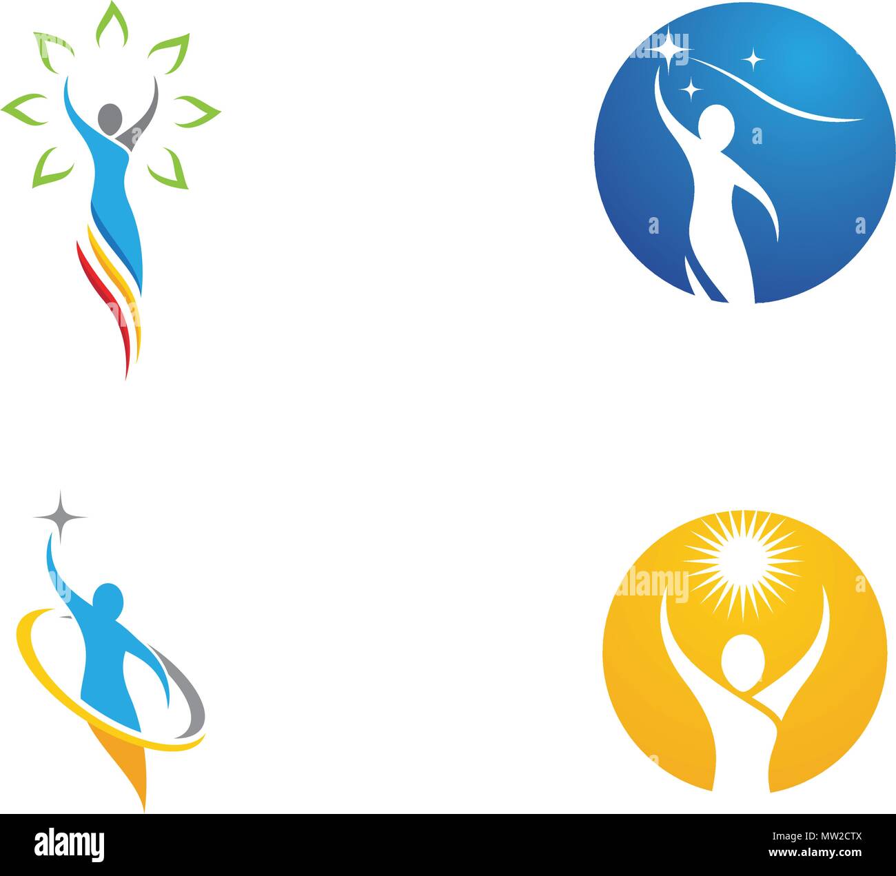 Human character logo sign illustration vector design Stock Vector Image ...