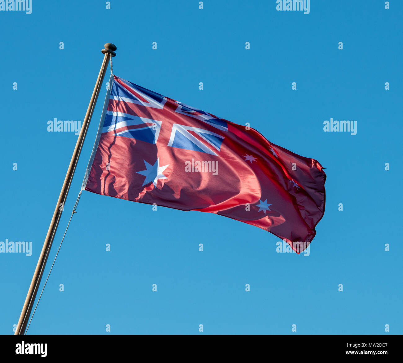 Australian red ensign hi-res stock photography and images - Alamy