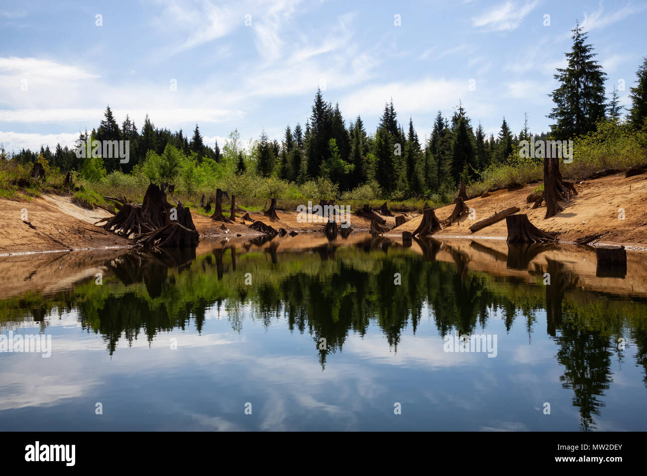 Stave lake hi-res stock photography and images - Alamy