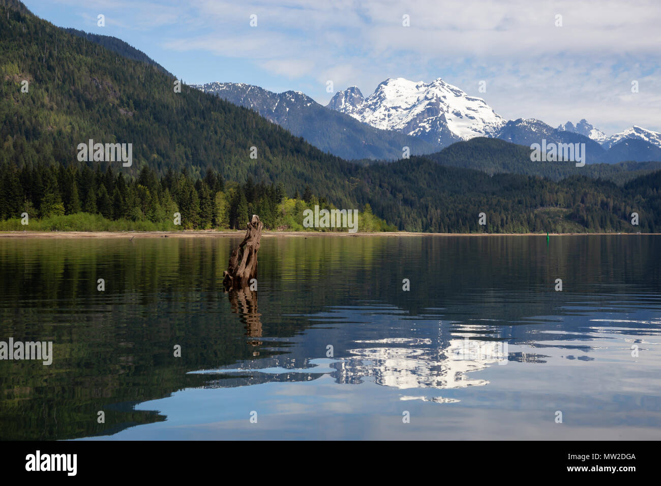 View of Canadian Landscape during a beautiful sunny morning. Taken in ...