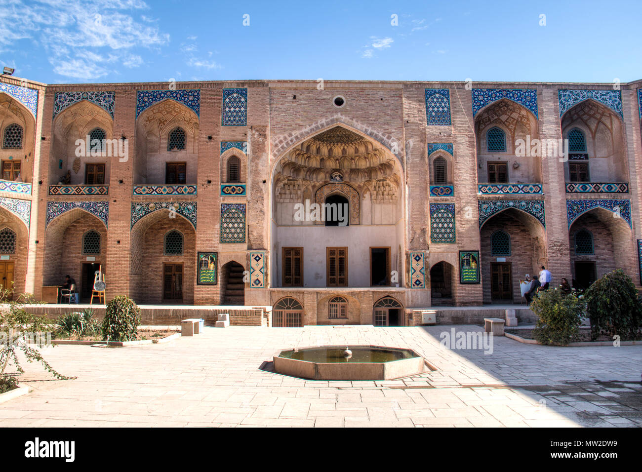 KERMAN, IRAN – NOVEMBER 2017: An ancient Iranian caravanserai (caravan ...