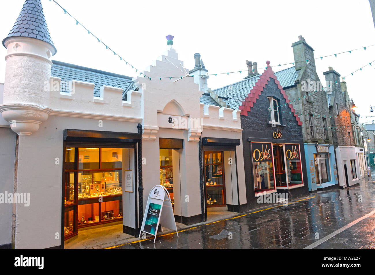 Main street in small village hi-res stock photography and images - Alamy