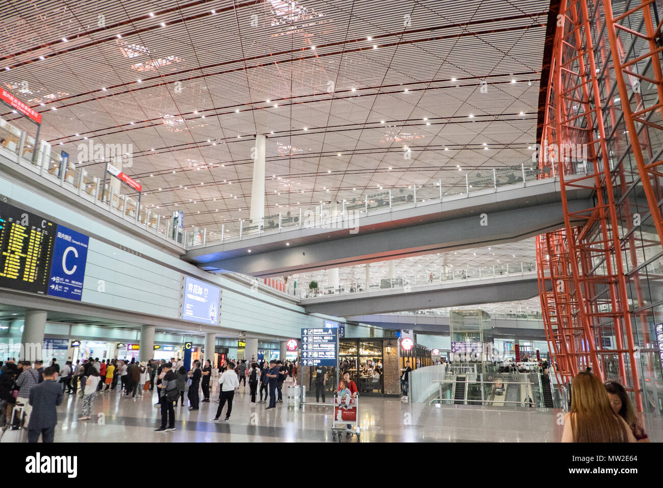 Huge,Beijing Capital International Airport,PEK,Terminal 3,serving ...
