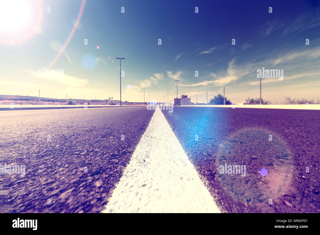 Sunbeam road hi-res stock photography and images - Alamy