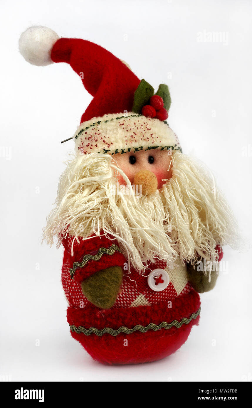 a small Santa Claus of piece Stock Photo - Alamy
