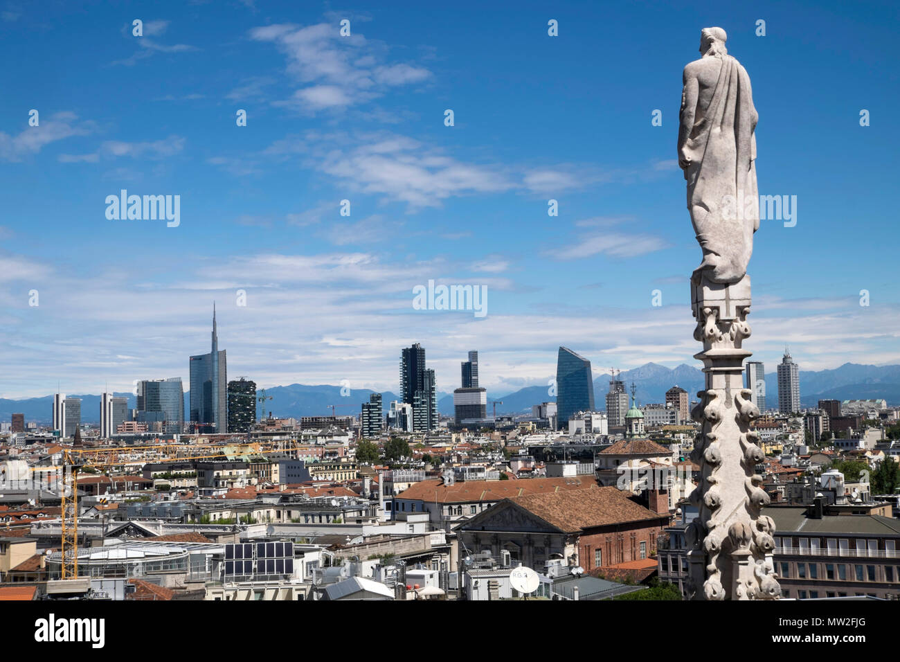Milano overview hi-res stock photography and images - Alamy