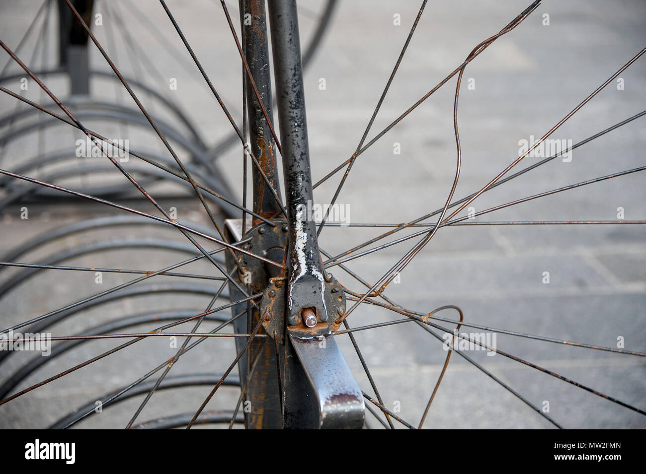 High wheel safety bicycle hi-res stock photography and images - Alamy
