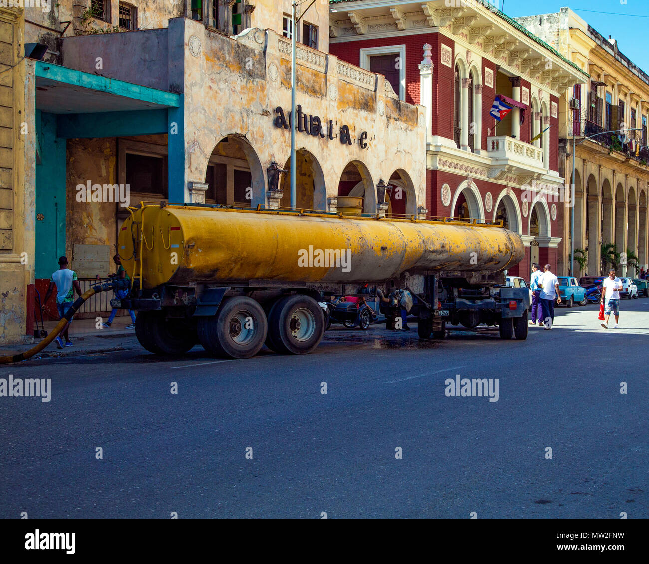 Tanker drinking water hi-res stock photography and images - Alamy