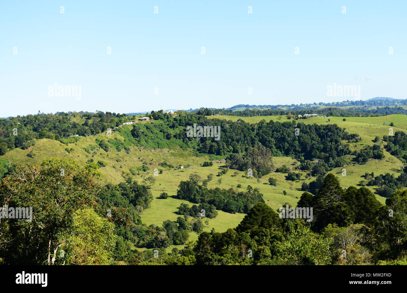 Scenic landscapes at Queensland Sunshine coast Stock Photo - Alamy
