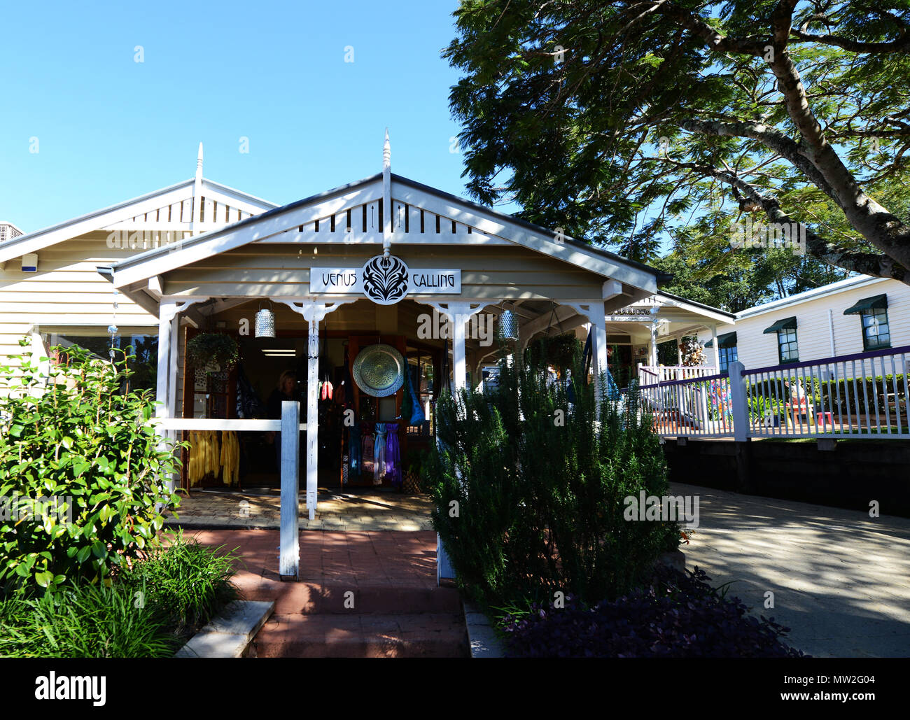 Venus calling shop in Montville, Queensland Stock Photo - Alamy