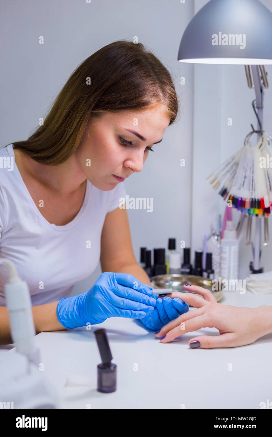 Manicurist master hi-res stock photography and images - Alamy