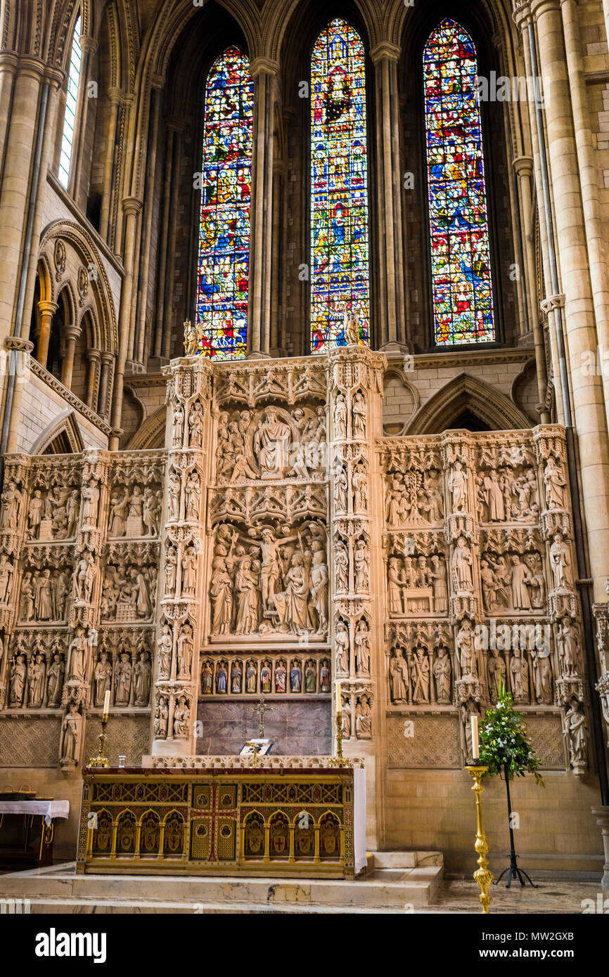 The altar of the anglican cathedral hi-res stock photography and images ...