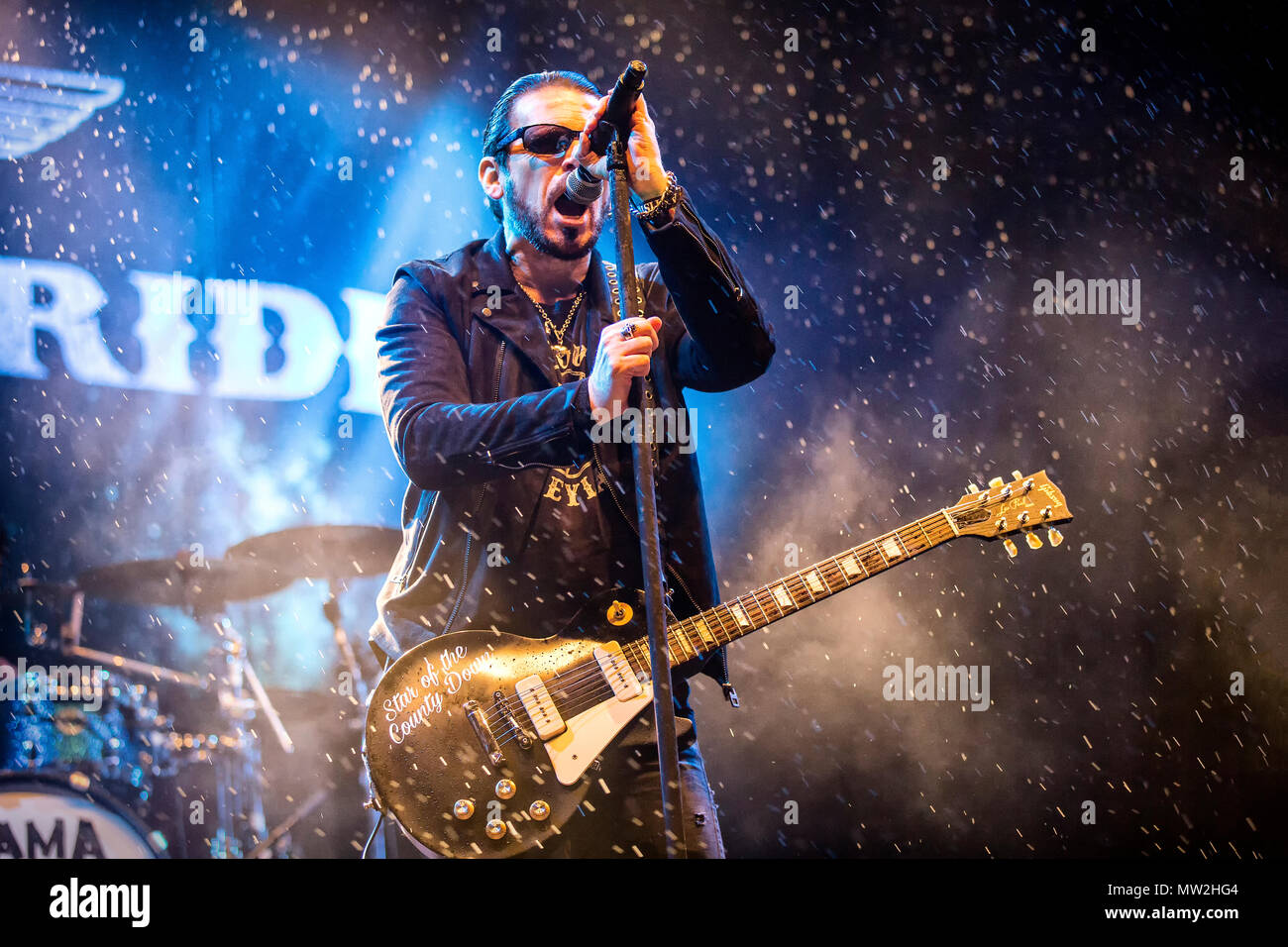 Sweden, Solvesborg - June 07, 2017. The American hard rock band Black ...