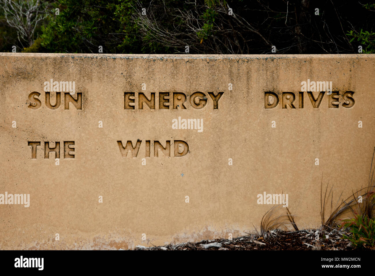 Renewable Energy Sign Stock Photo - Alamy