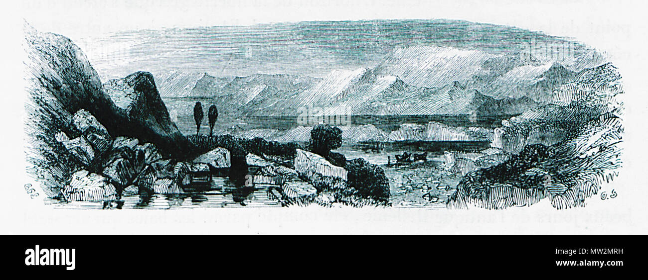 667 Τοπίο στον Πηνειό - Wordsworth Christopher - 1841 Stock Photo - Alamy