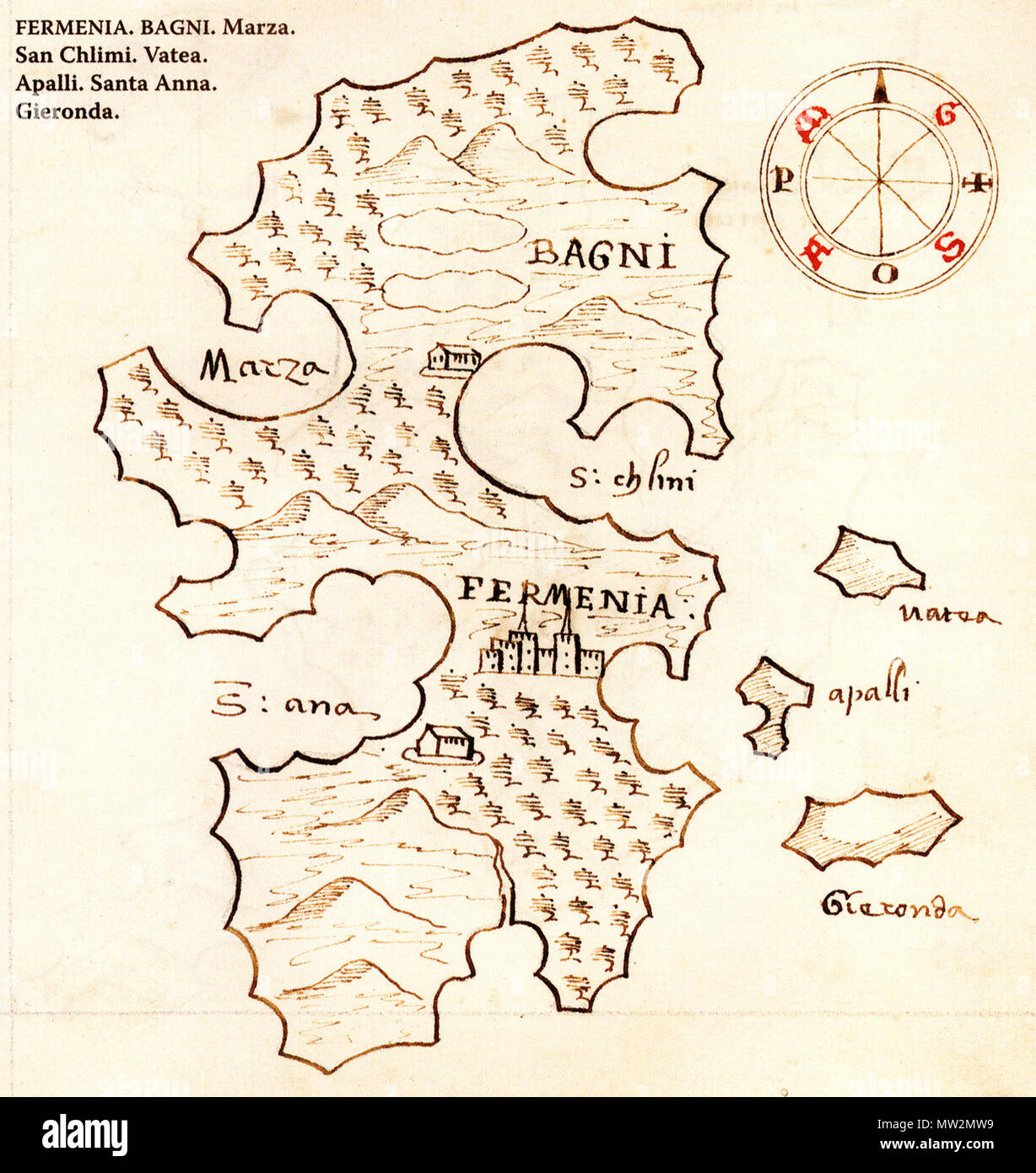 16th century sailing asia map hi-res stock photography and images - Alamy