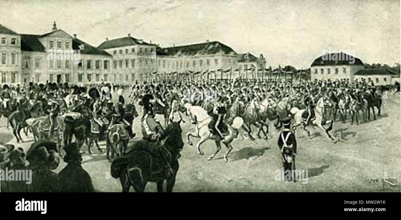 688 Смотр каваллерии Stock Photo - Alamy