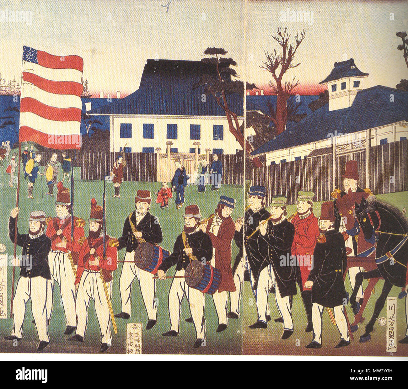 19th century japanese school hi-res stock photography and images - Alamy