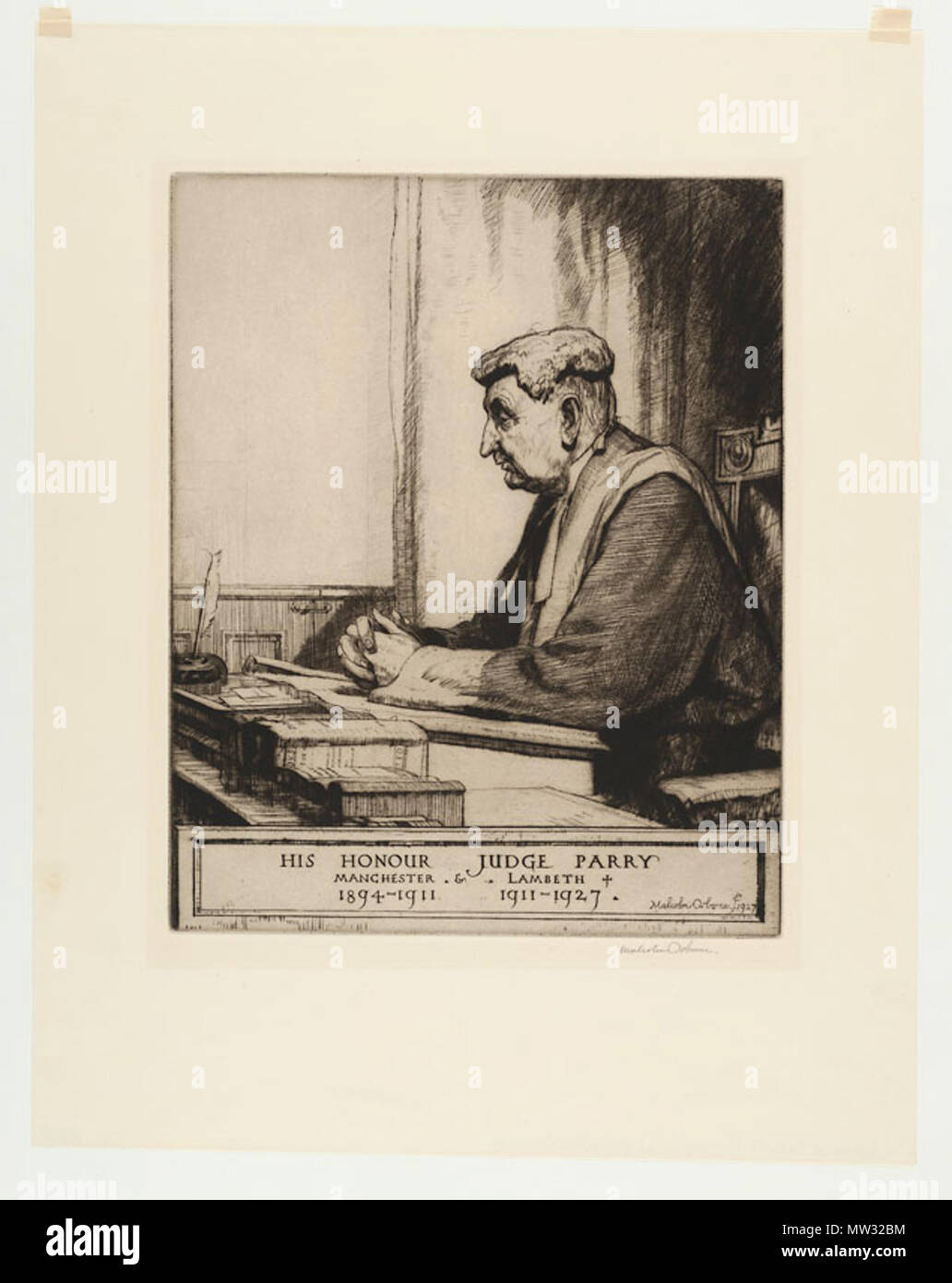 . Sir Edward Abbott Parry (1863-1943) . 1927. Malcolm Osborne (1880 ...