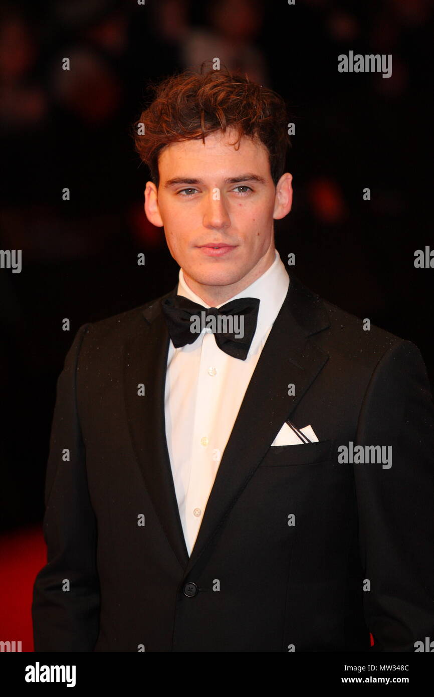 Sam Claflin on the Red Carpet arriving for the 2011 Orange British ...