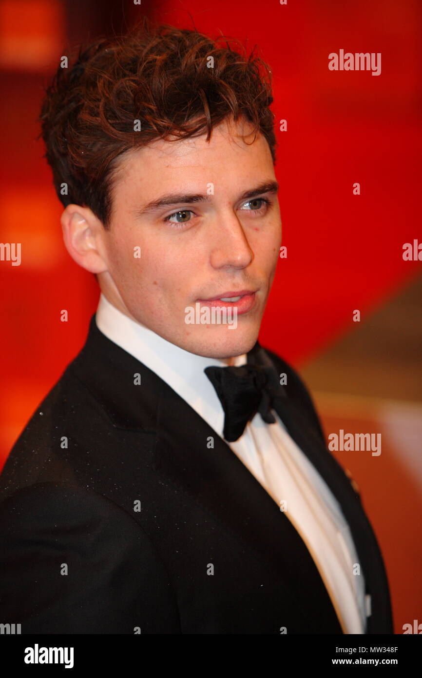 Sam Claflin on the Red Carpet arriving for the 2011 Orange British ...