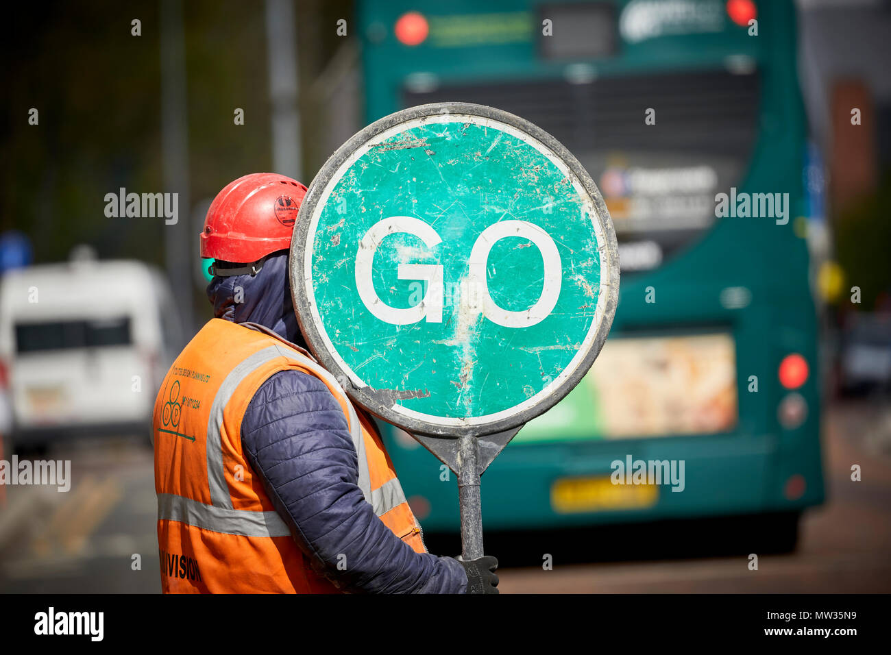Manchester road sign hi-res stock photography and images - Alamy